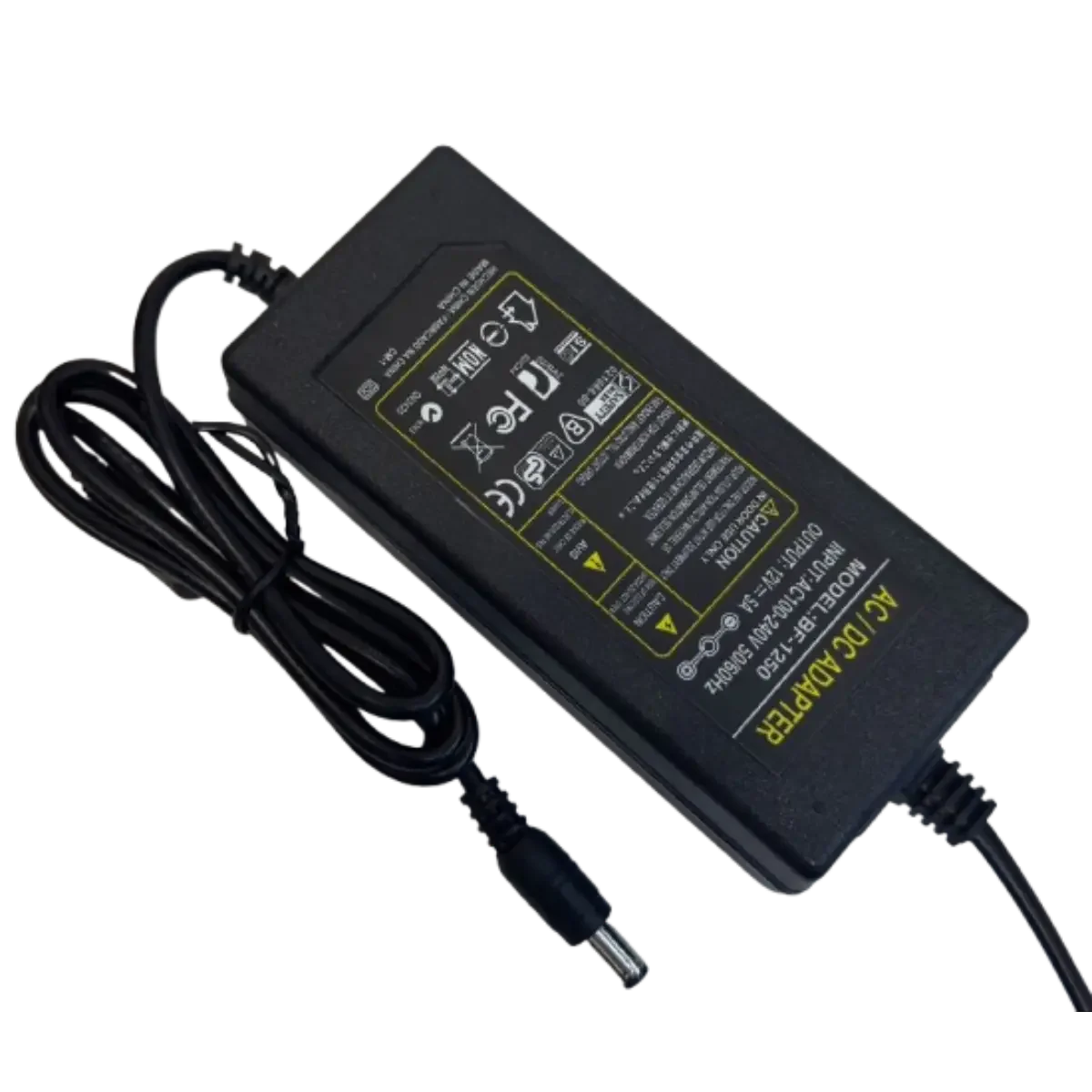 AC/DC 12V 5A power adapter