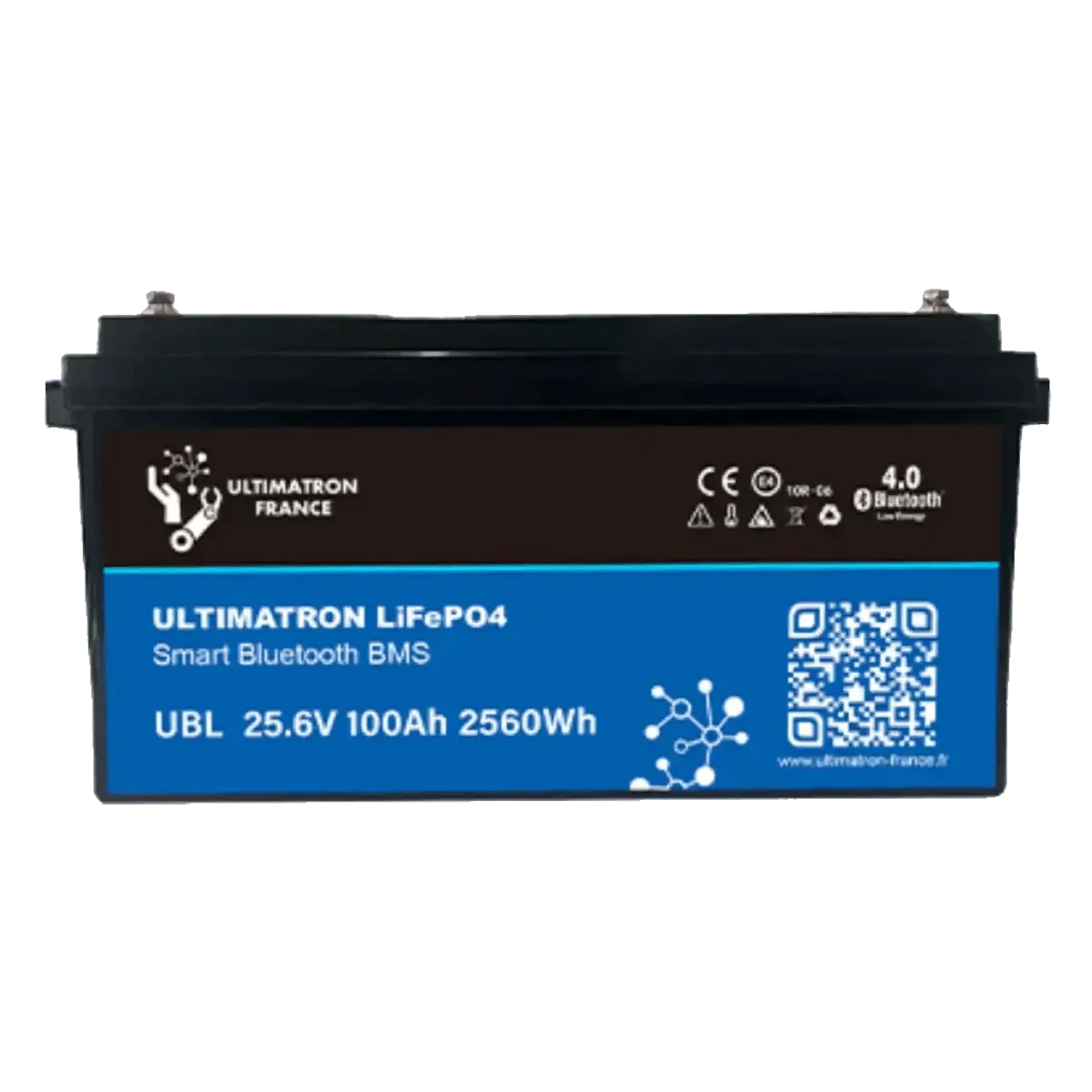 24V 100Ah Lithium LiFePO4 connected battery, UBL PRO series